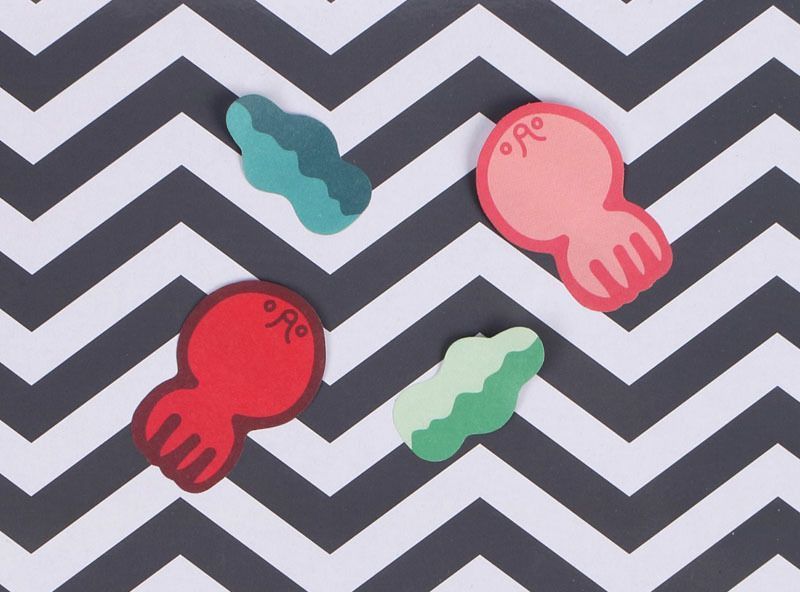 MochiThings: Colorful Doodle Index Sticky Note Set