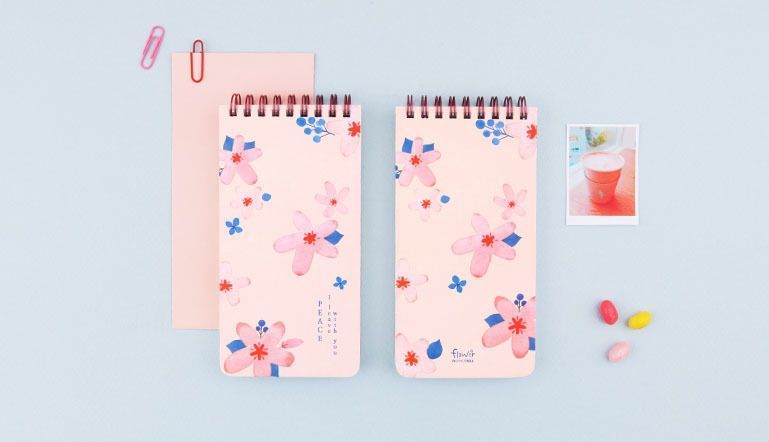MochiThings: Flower Handy Notebook