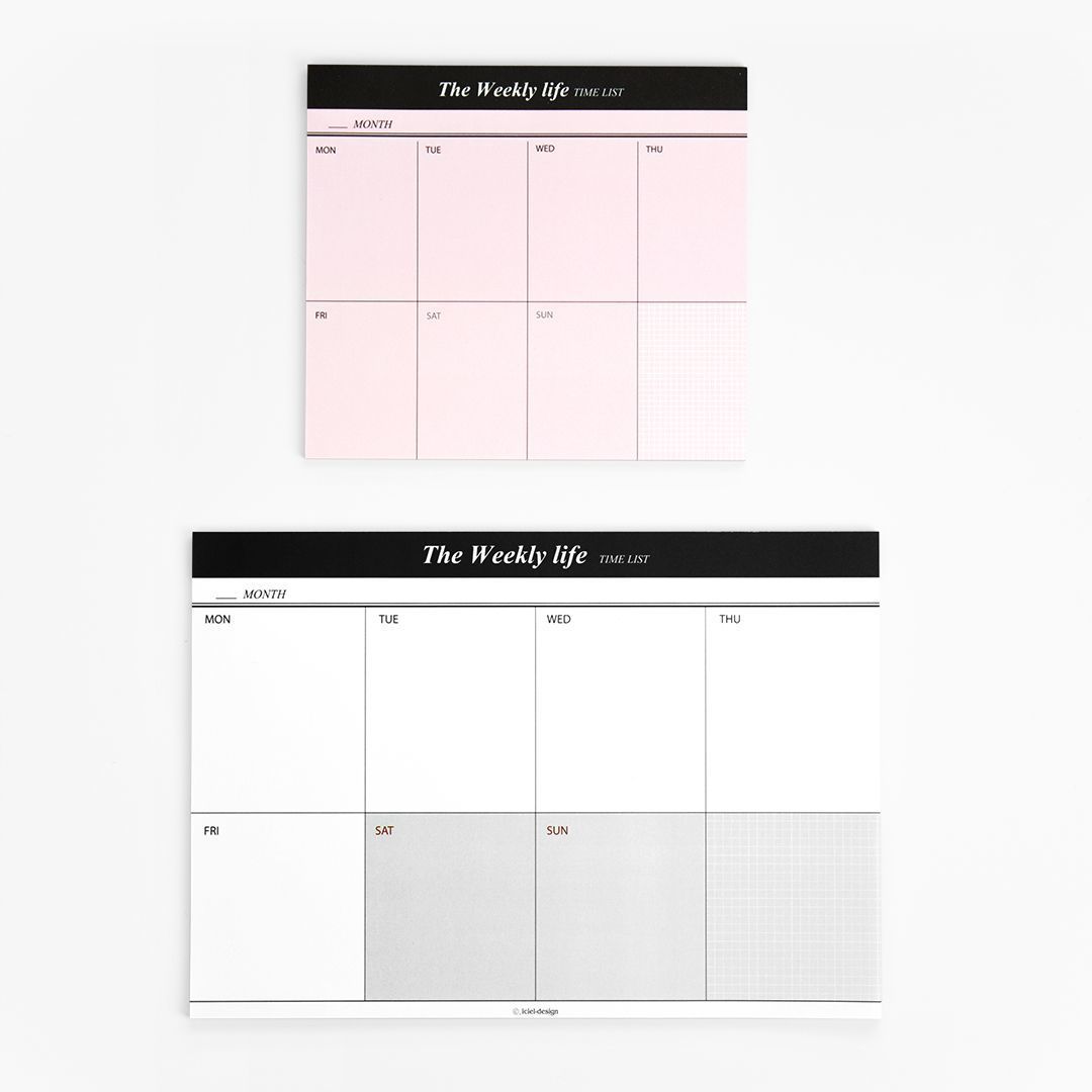 MochiThings: The Weekly Life Schedule Notepad