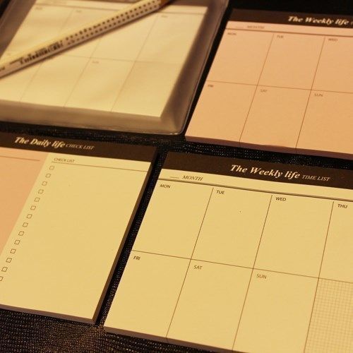 MochiThings: The Weekly Life Schedule Notepad