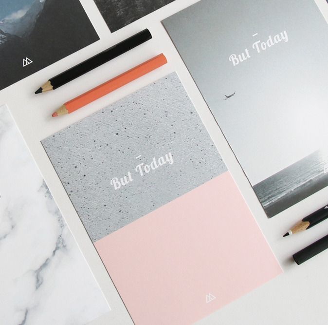 MochiThings: But Today Design Postcard