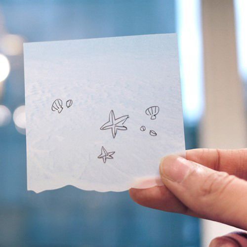 MochiThings: Beach Sticky Note