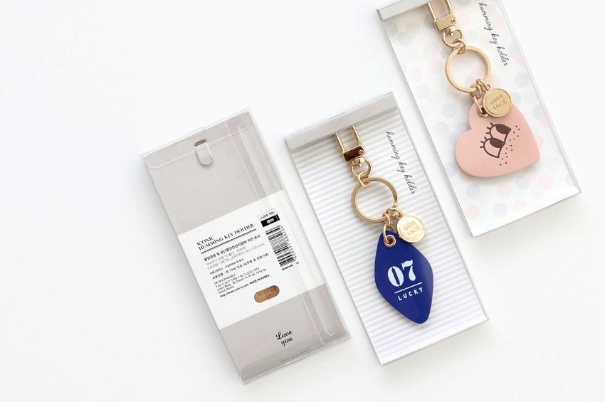 MochiThings: Genuine Leather Message Key Holder