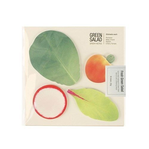 MochiThings: Green Salad Sticky Note Set
