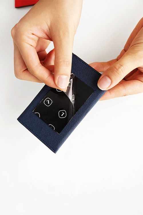MochiThings: Leather Sticky Card Case