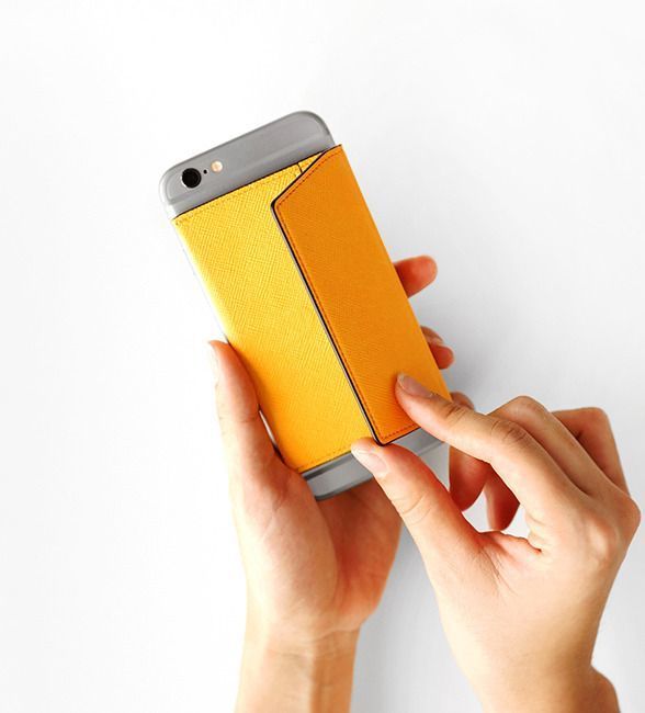 MochiThings: Leather Sticky Card Case