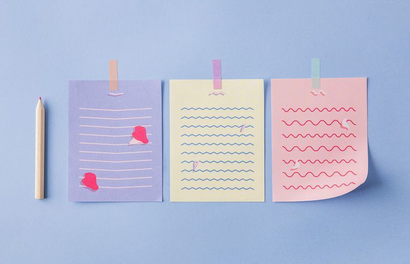 MochiThings: Pastel Drawing Notepad