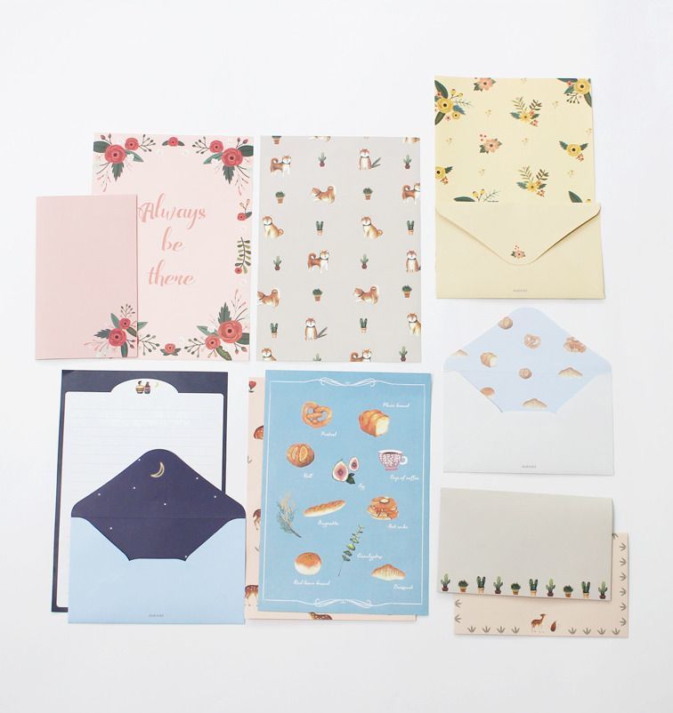 MochiThings: Illustration Letter Set