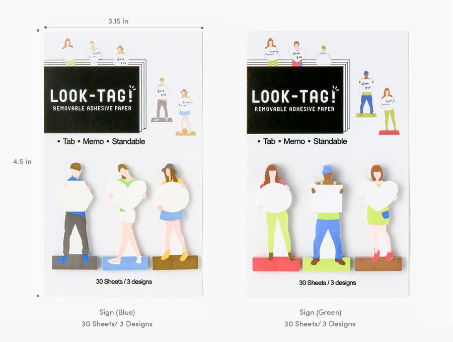 MochiThings: Themed Tag Sticky Note Set