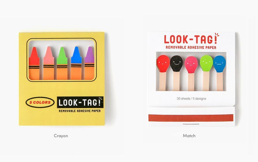 MochiThings: Themed Tag Sticky Note Set