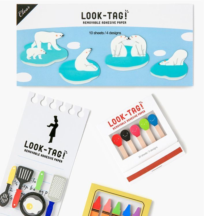 MochiThings: Themed Tag Sticky Note Set