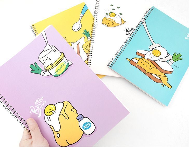 MochiThings: Butter Friends Notebook