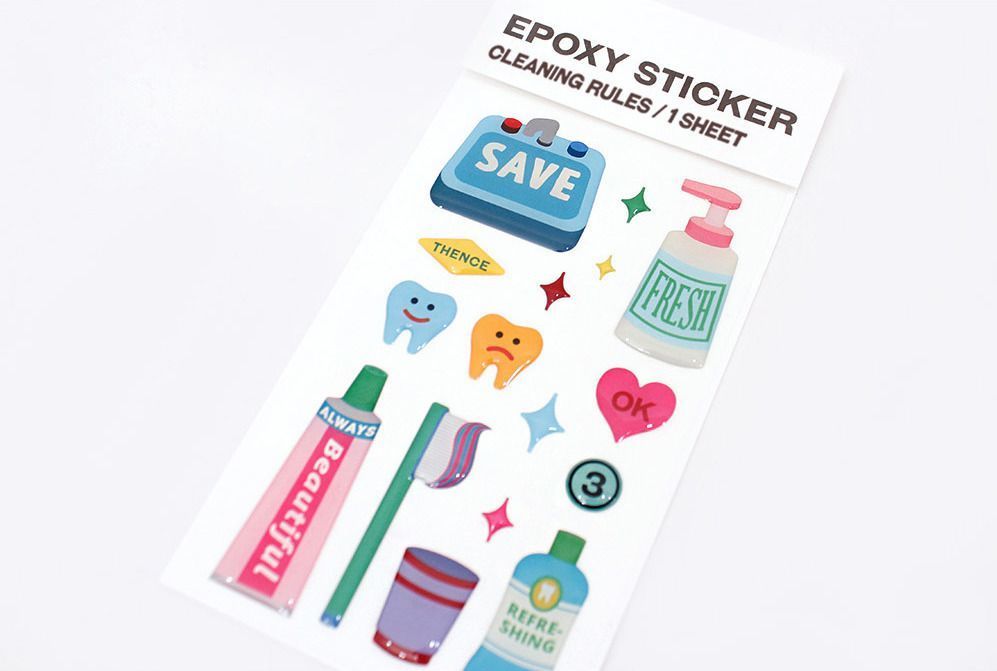 MochiThings: Epoxy Deco Sticker