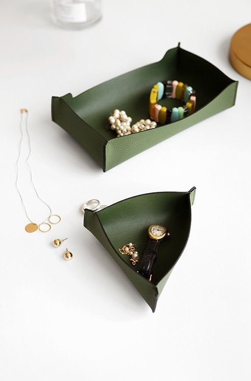 MochiThings: Edge Small Leather Tray