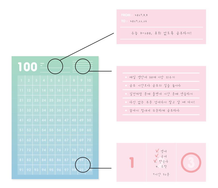 MochiThings: 100 Day Poster