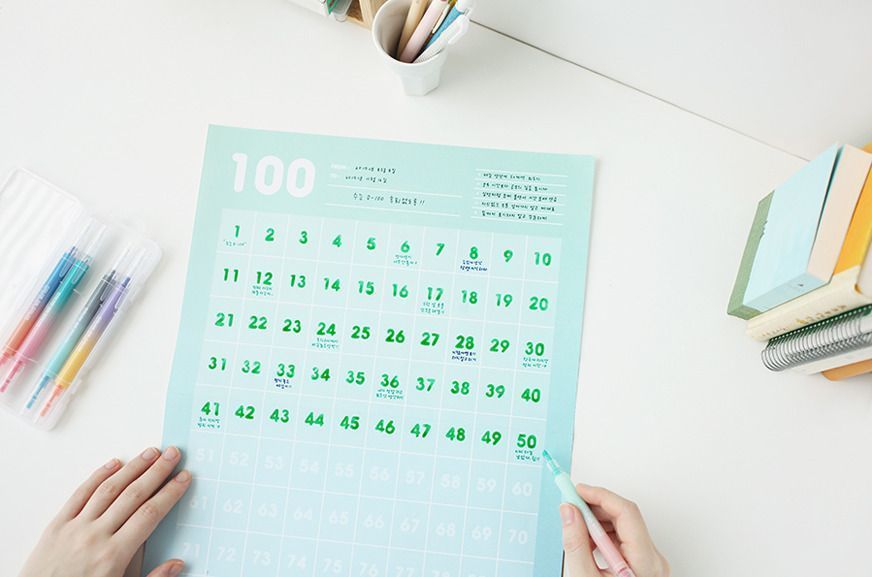 MochiThings: 100 Day Poster