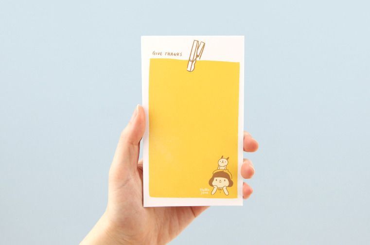 MochiThings: Hello Jane Notepad