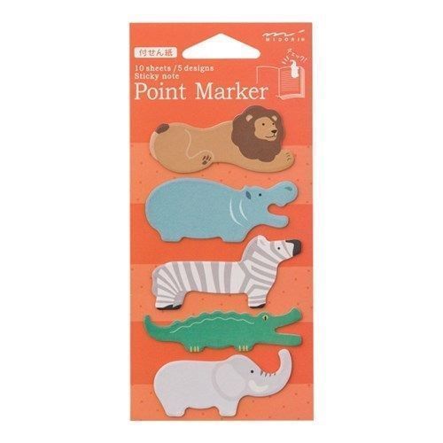 MochiThings: Animal Point Sticky Note Set v2