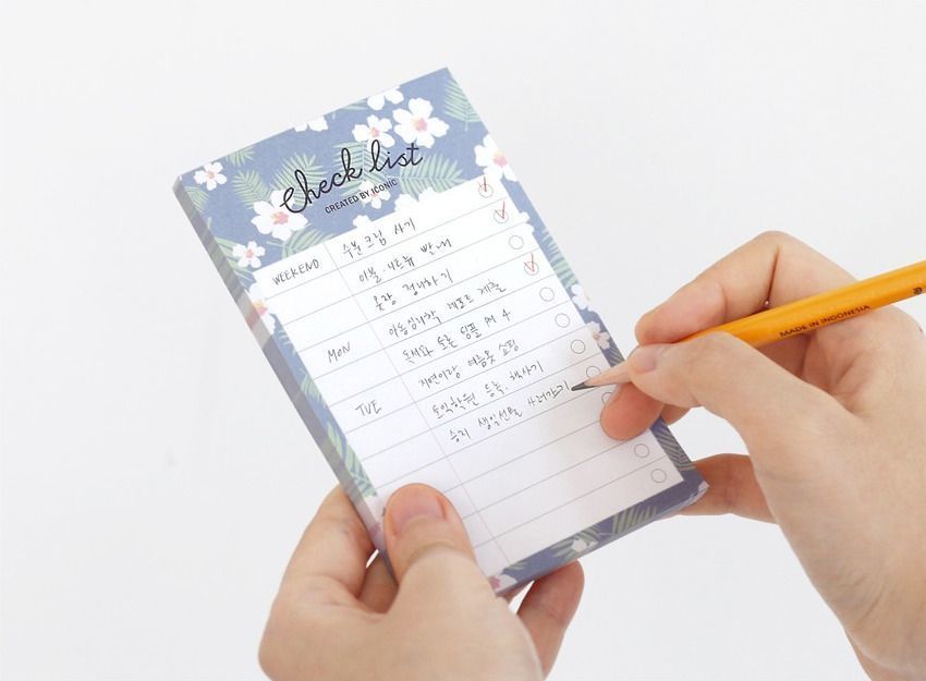 MochiThings: Iconic Pattern Checklist