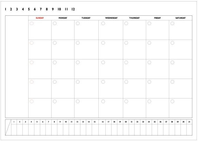 MochiThings: Iconic 1 Month Planner