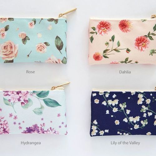 MochiThings: Small Floral Flat Pouch