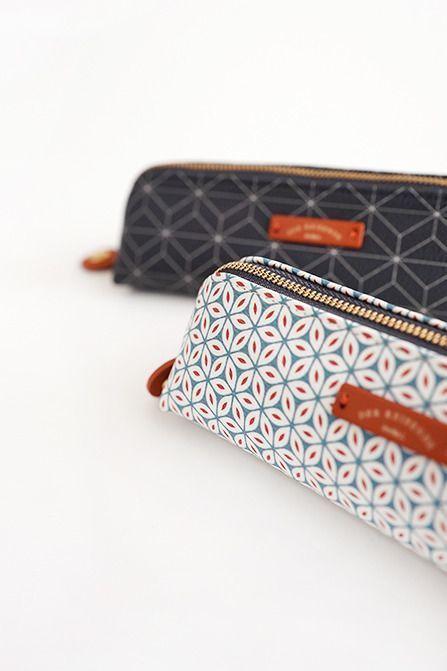 MochiThings: Retro Pattern Pen Case
