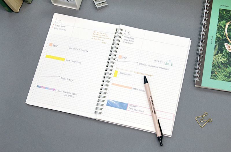 MochiThings: Vintage Daily Planner