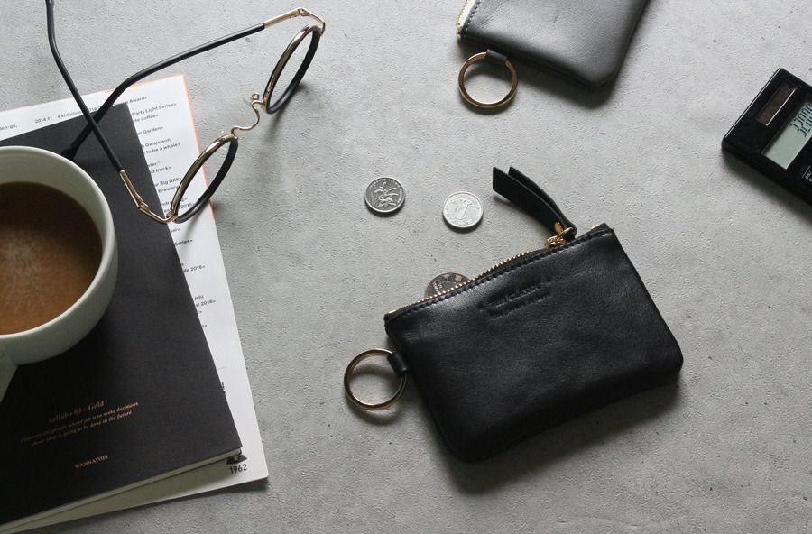 MochiThings: Classic Genuine Leather Card Pouch