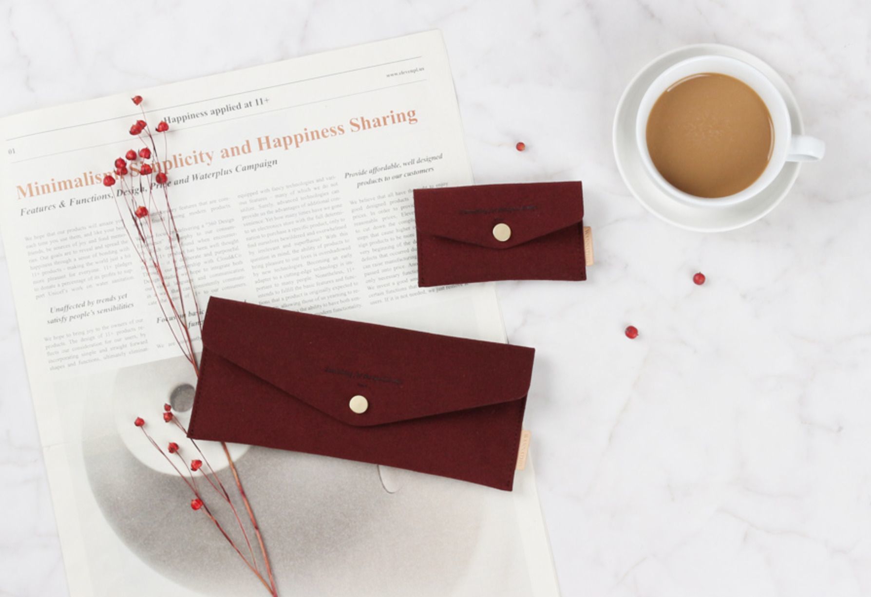 MochiThings: Chamude Flat Pouch