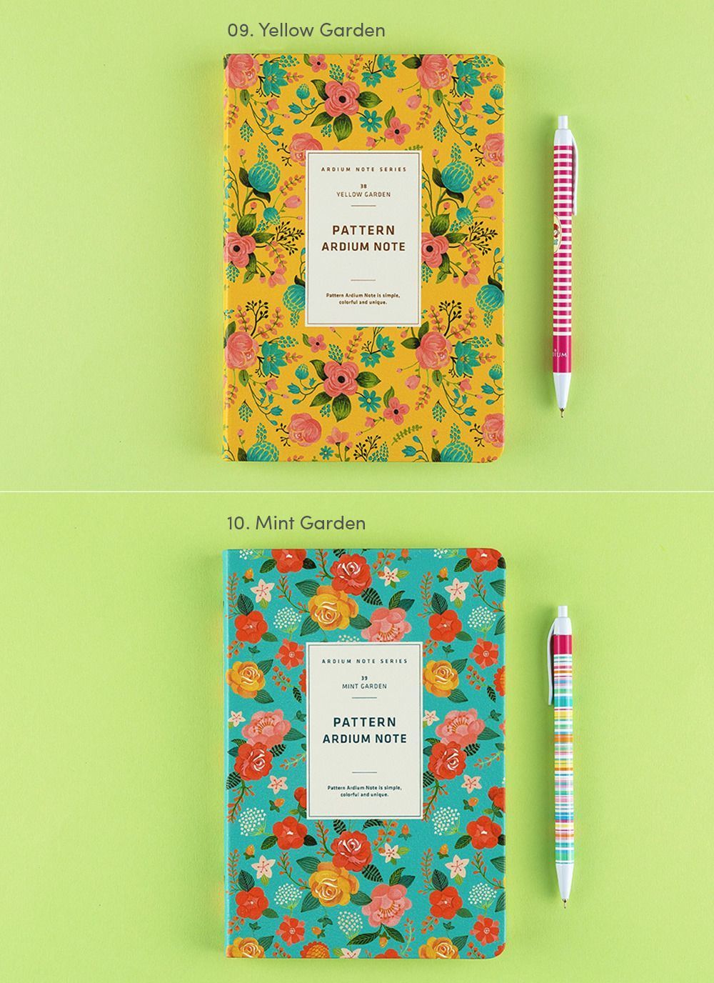 MochiThings: Pattern Ardium Lined Notebook