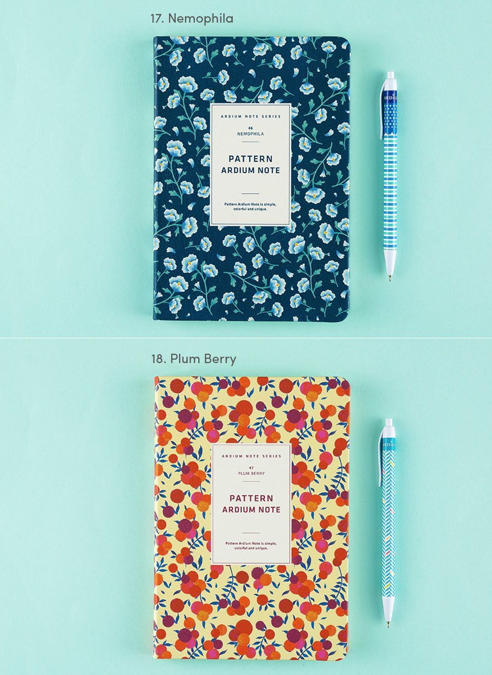 MochiThings: Pattern Ardium Lined Notebook