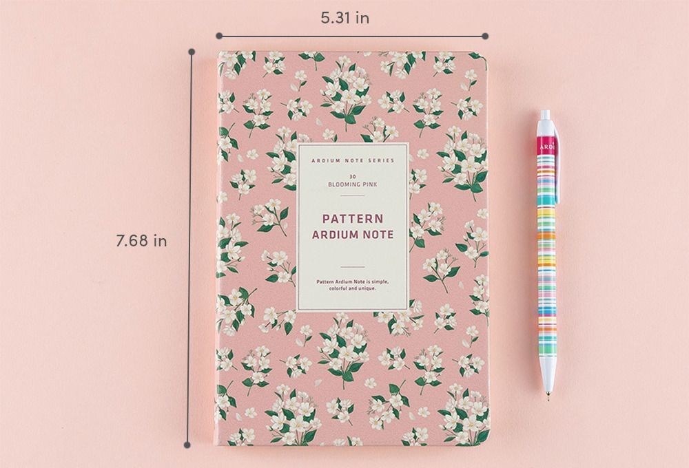 MochiThings: Pattern Ardium Lined Notebook