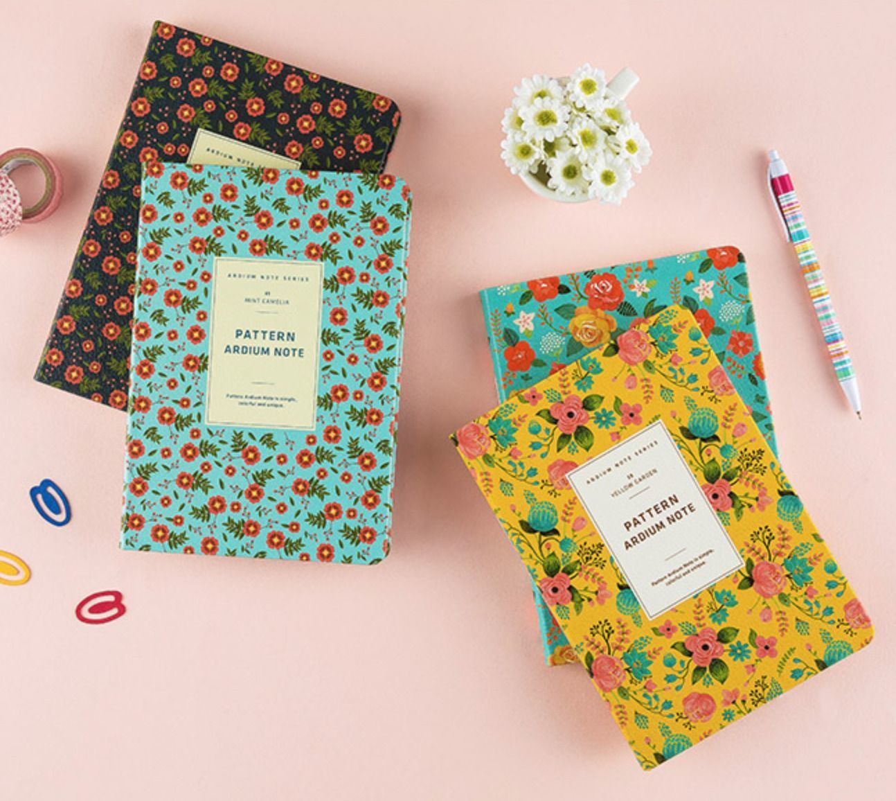 MochiThings: Pattern Ardium Lined Notebook