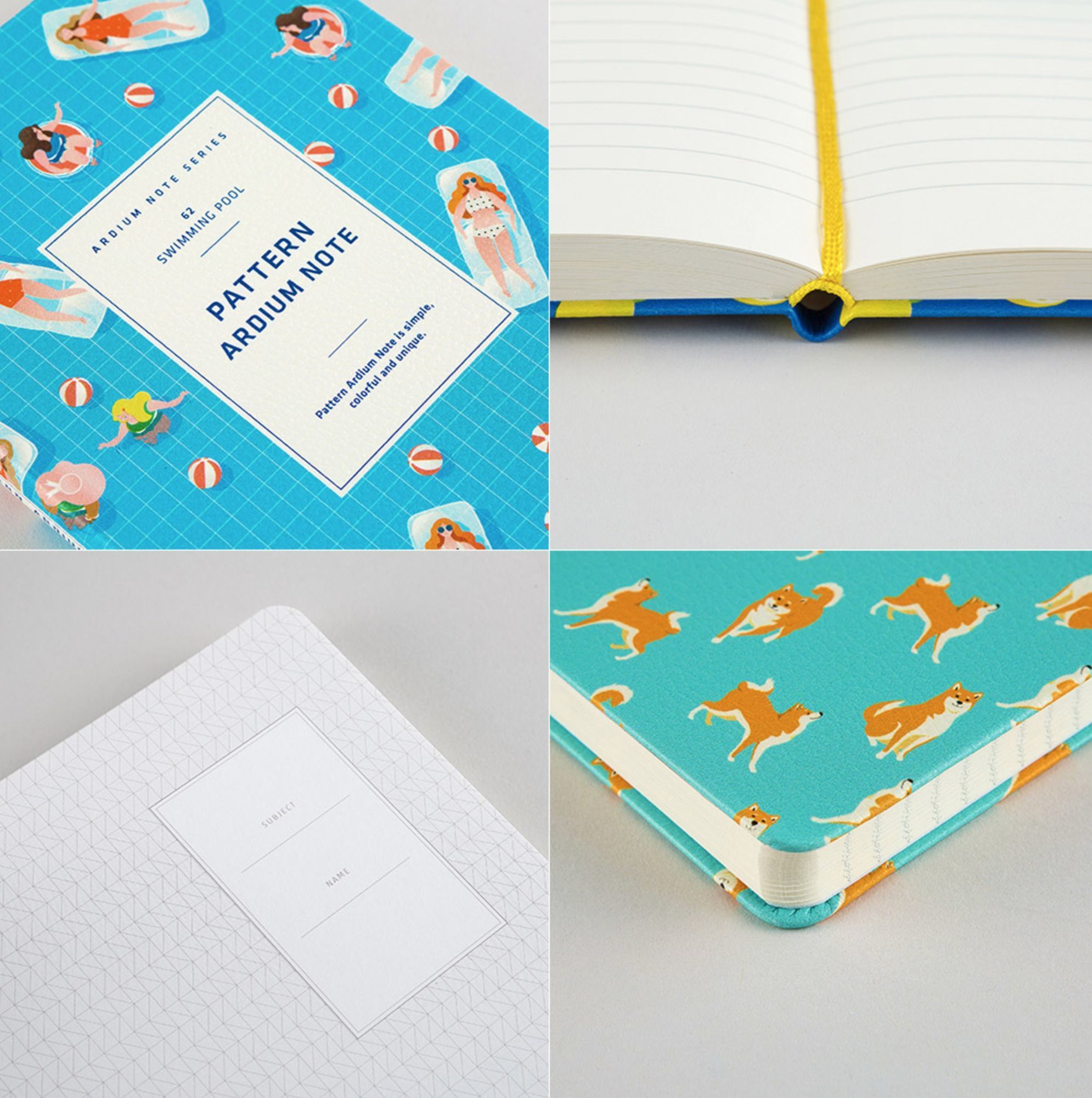 MochiThings: Pattern Ardium Lined Notebook
