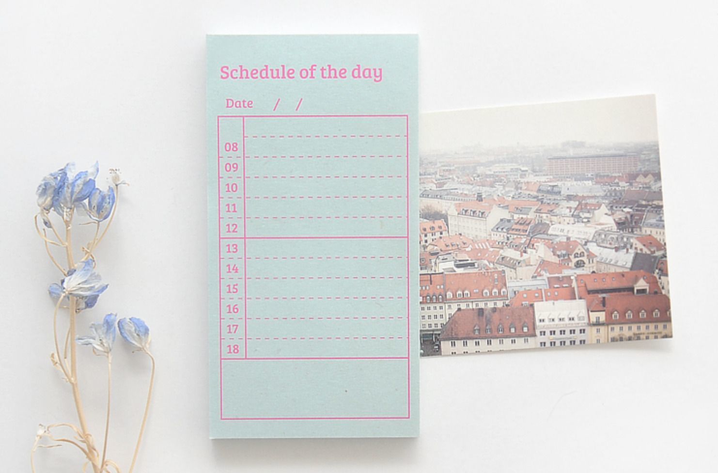 MochiThings: Vintage Schedule Notepad