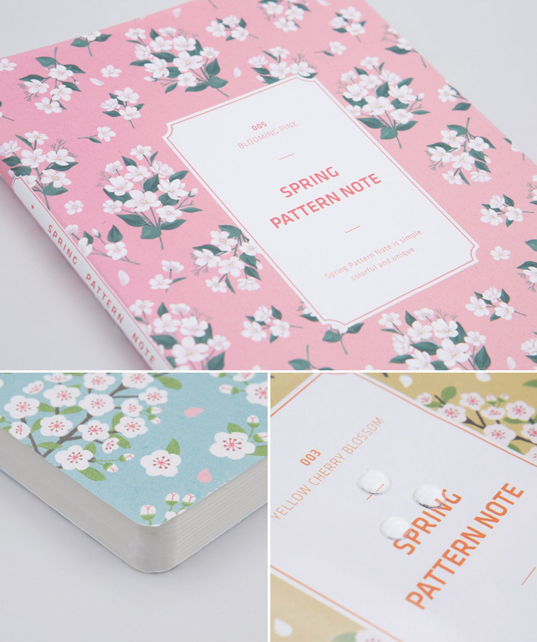 MochiThings: Spring Pattern Lined Notebook