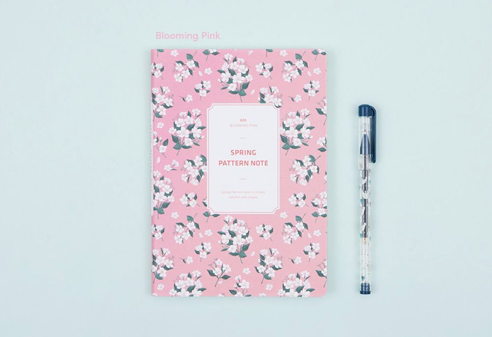 MochiThings: Spring Pattern Lined Notebook