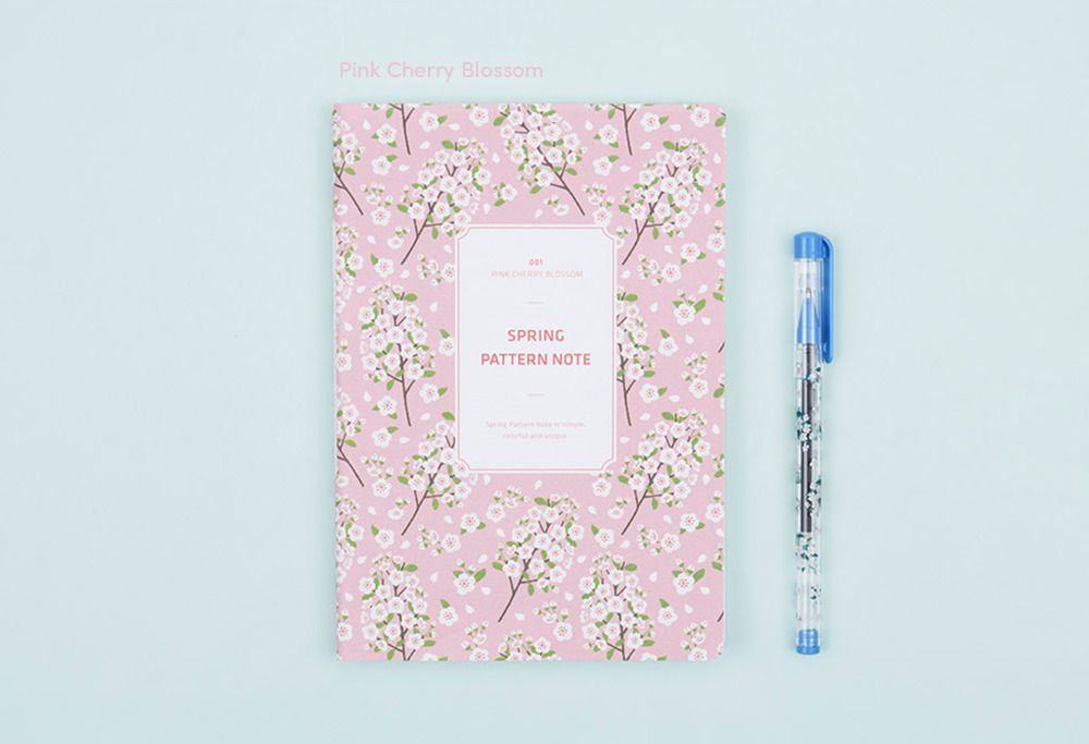MochiThings: Spring Pattern Lined Notebook