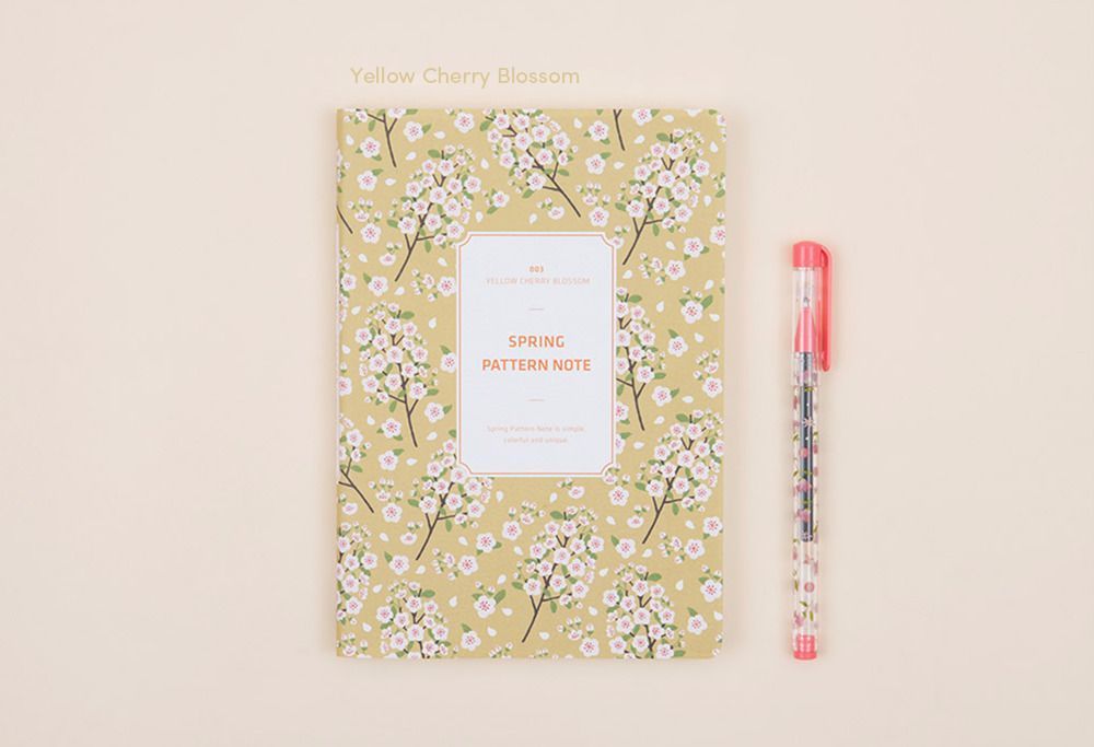 MochiThings: Spring Pattern Lined Notebook