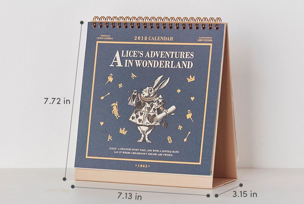MochiThings: 2018 Alice in Wonderland Calendar