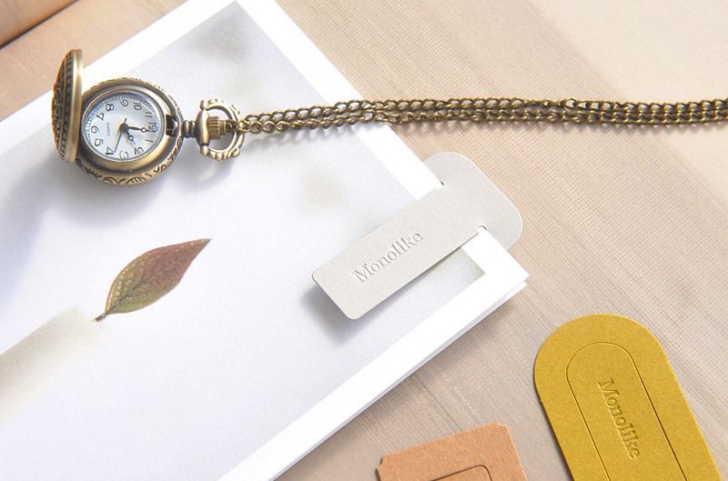 MochiThings: Monolike Paper Bookmark Set