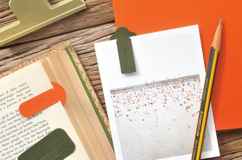 MochiThings: Monolike Paper Bookmark Set