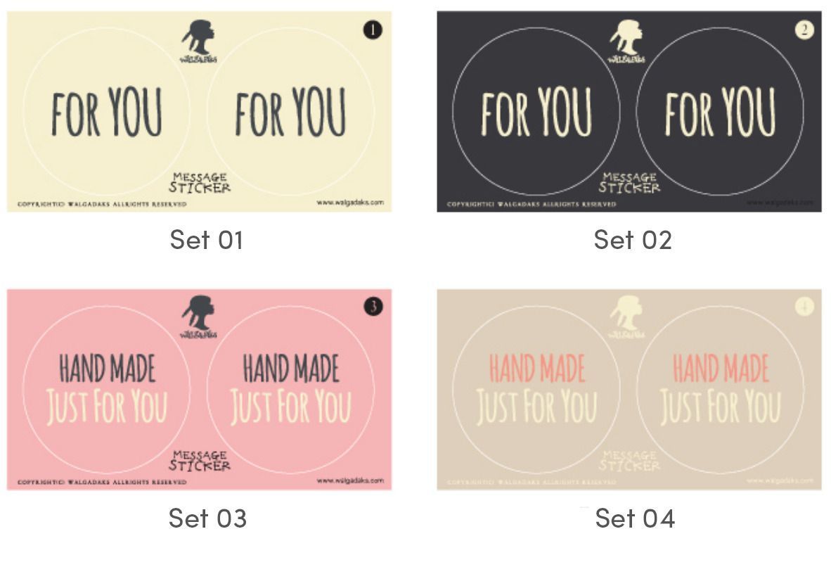 MochiThings: For You Message Sticker Set