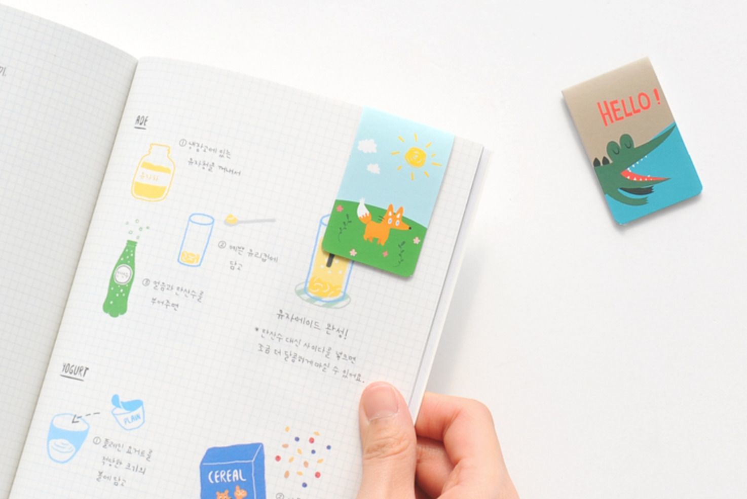 MochiThings: Animal Friends Magnetic Bookmark Set