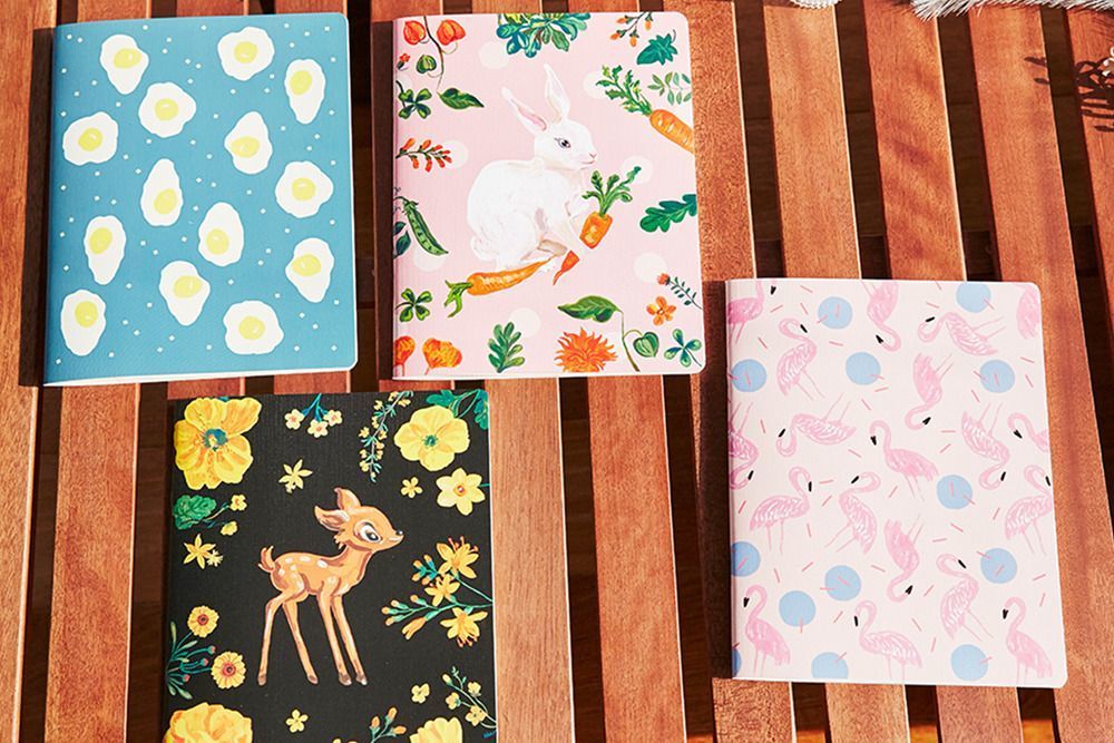 MochiThings: Large Fairy Tale Lined Notebook