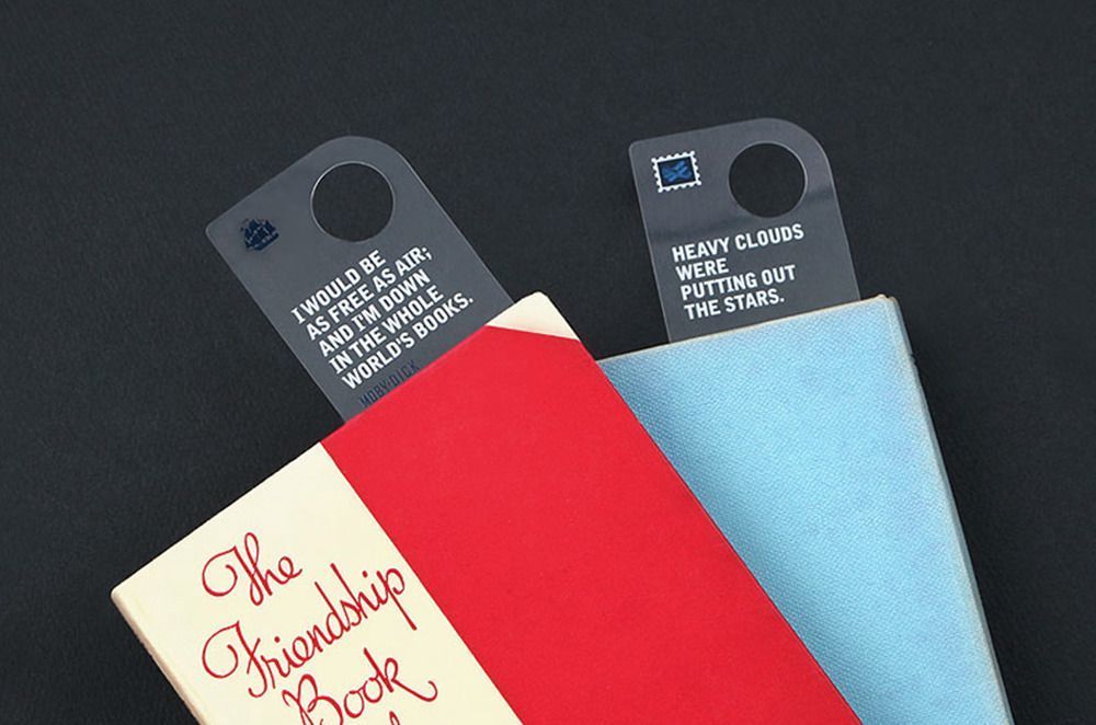 MochiThings: Literature Transparent Bookmark