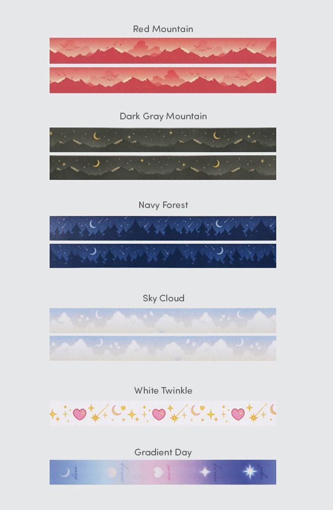 MochiThings: Day & Night Masking Tape