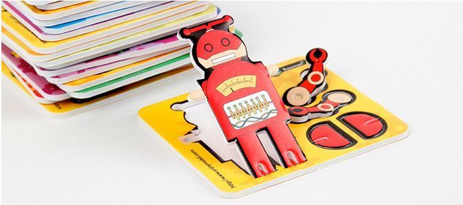 MochiThings: Poki Robot Figure Set