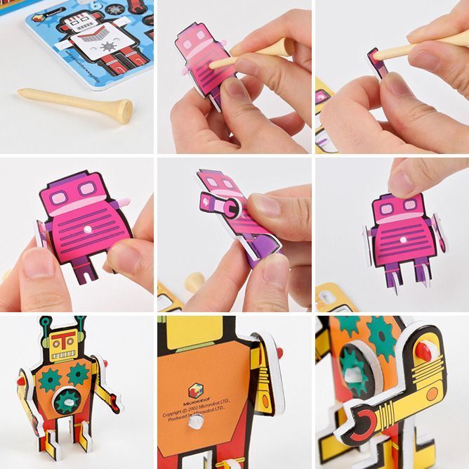 MochiThings: Poki Robot Figure Set