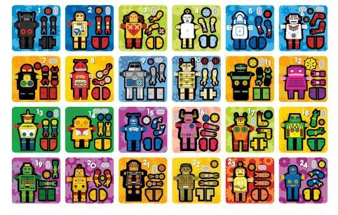 MochiThings: Poki Robot Figure Set